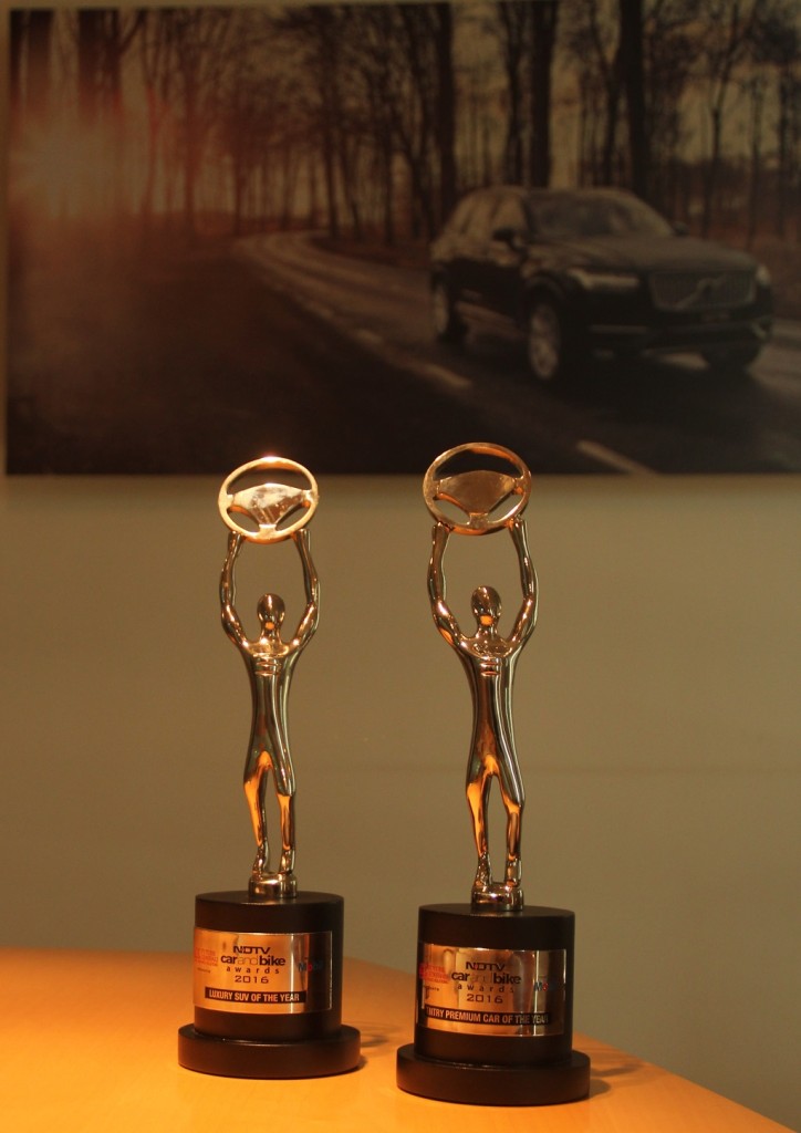 ‘NDTV Car and Bike Awards 2016’ honours Volvo Cars with two Awards ...