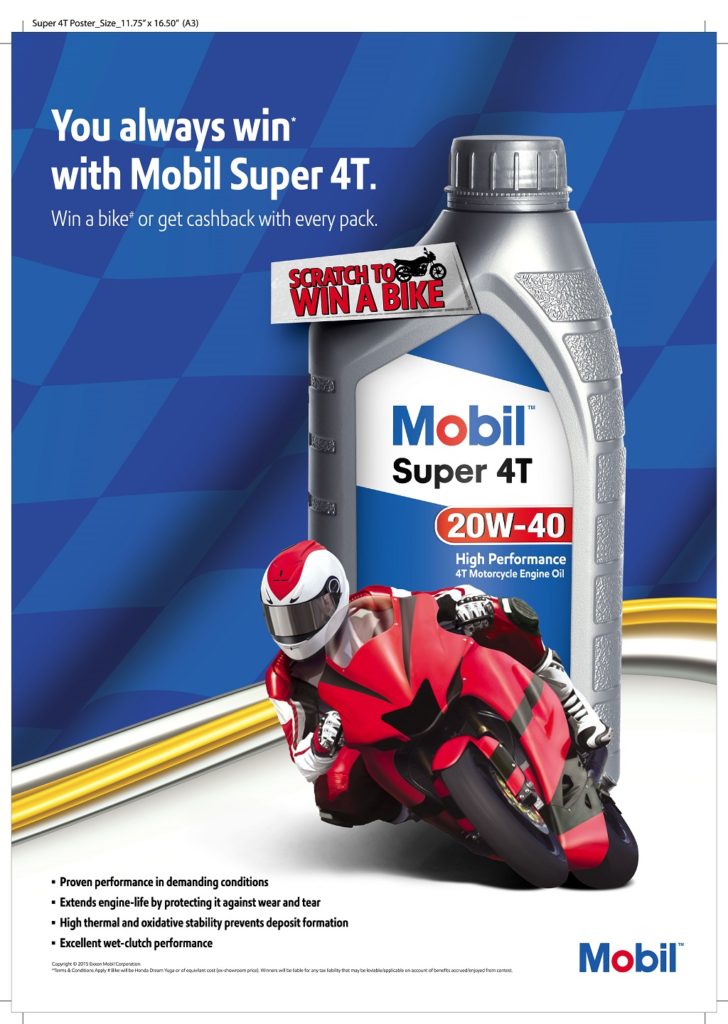 ExxonMobil launches Mobil Super 4T 20W-40 high performance motorcycle ...